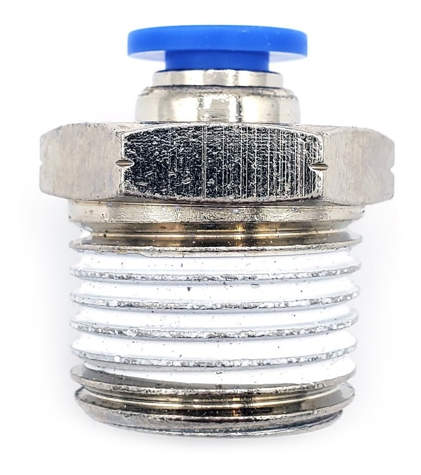 5 Pz De Conector/racor Rápido Neumático Recto 1/2 Npt X 1/4 | Instrutek