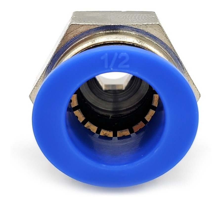 5 Pz De Conector/racor Rápido Neumático Recto 1/4 Npt X 1/2 | Instrutek