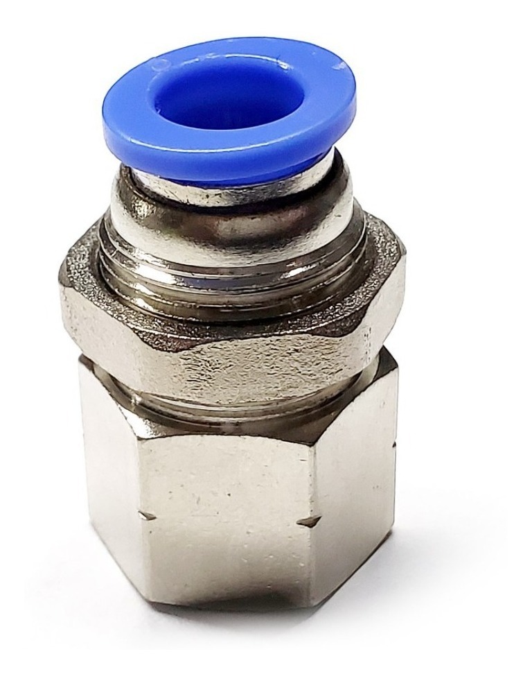 5 Pz De Pasamuro Hembra Conexión Rápida Neumático 1/4 X 8mm | Instrutek
